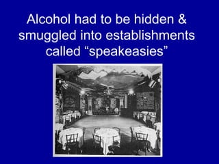 Speakeasies | PPT