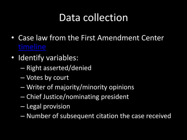 Visualizing the First Amendment | PPT