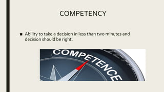 Competency Based Training by Capt K Iyer | PPTX