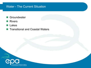Protecting and Managing Ireland’s Water Resources | PPT