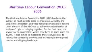 Speaker 3 - Responsibility of Stake Holders under Maritime Labour ...