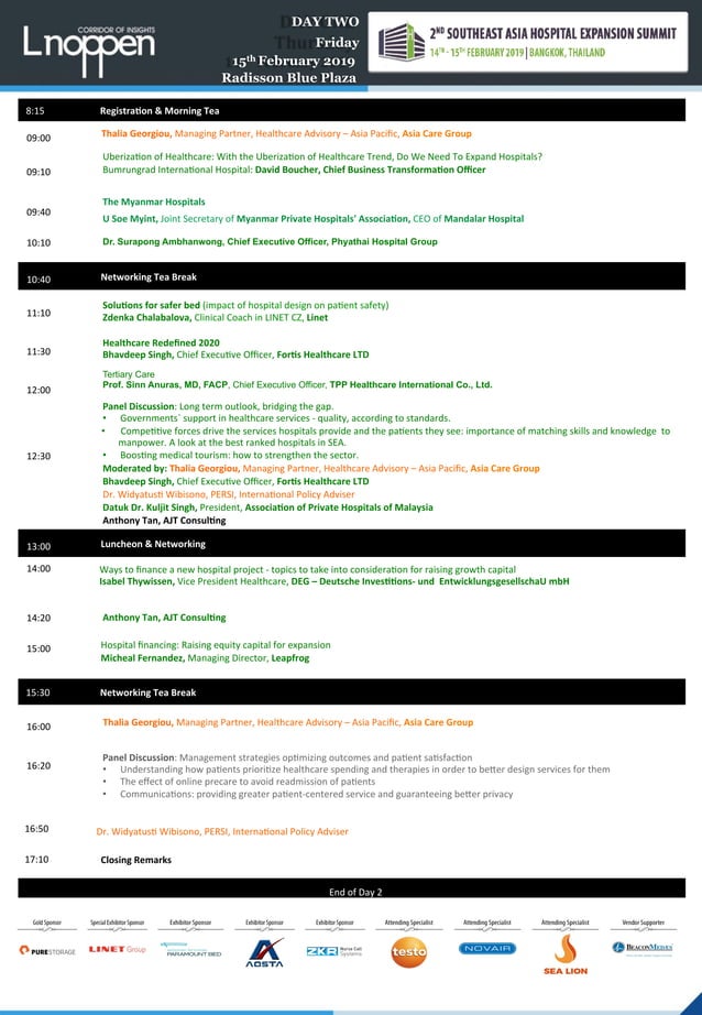 Tran Quoc Bao, Asian Healthcare and Investment Banker - Speaker Agenda ...