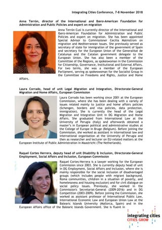 Speakers biographies | PDF | Business and Finance