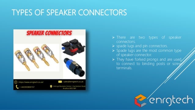 Speaker connectors | PPTX