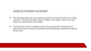 SpeakerCraft - Guide to Speaker Placement.pptx