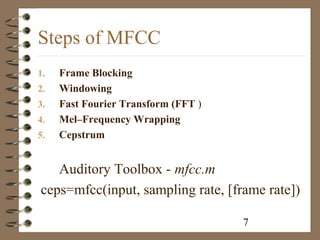 Speaker identification system with voice controlled functionality | PPT