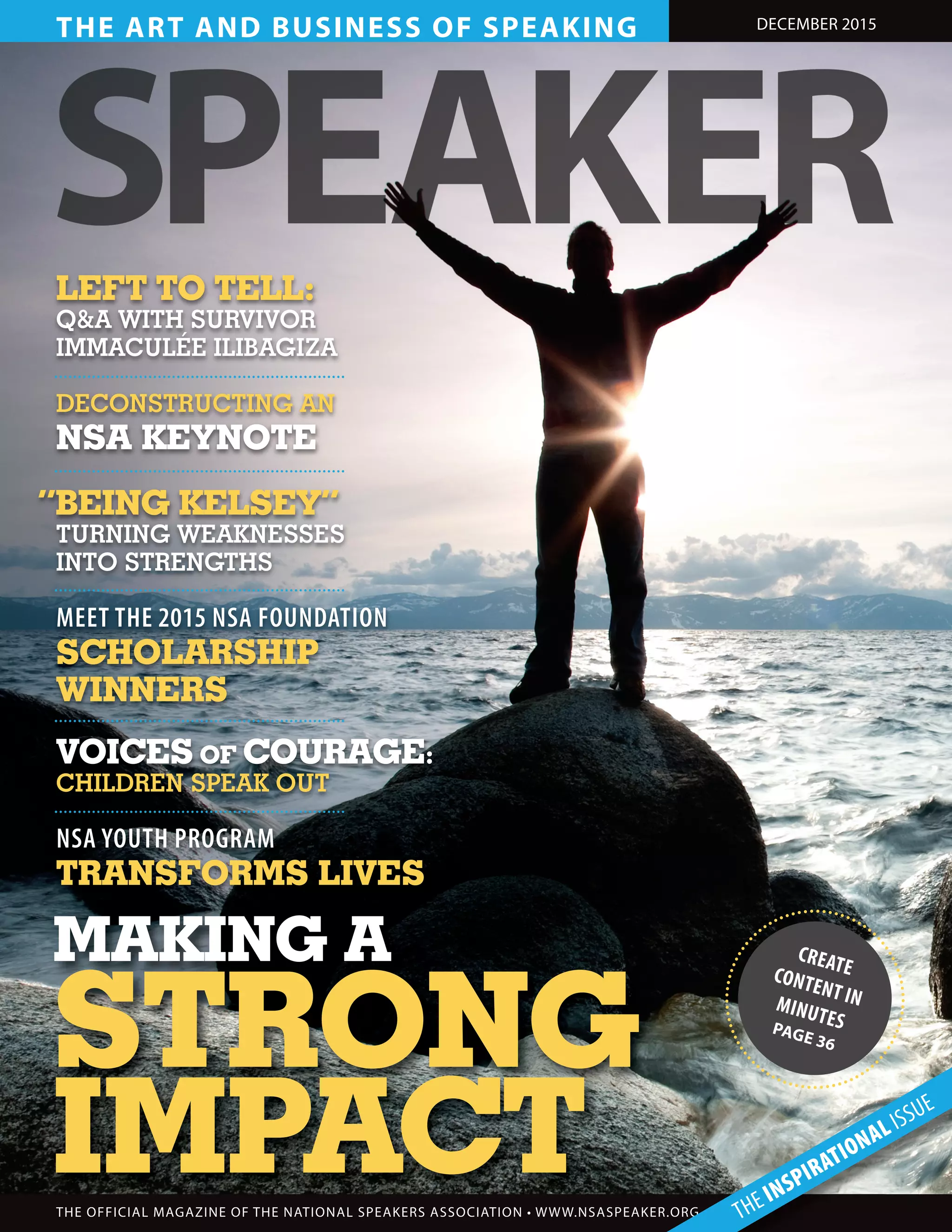 Featured in Speakers Magazine | PDF | Business | Business and Finance