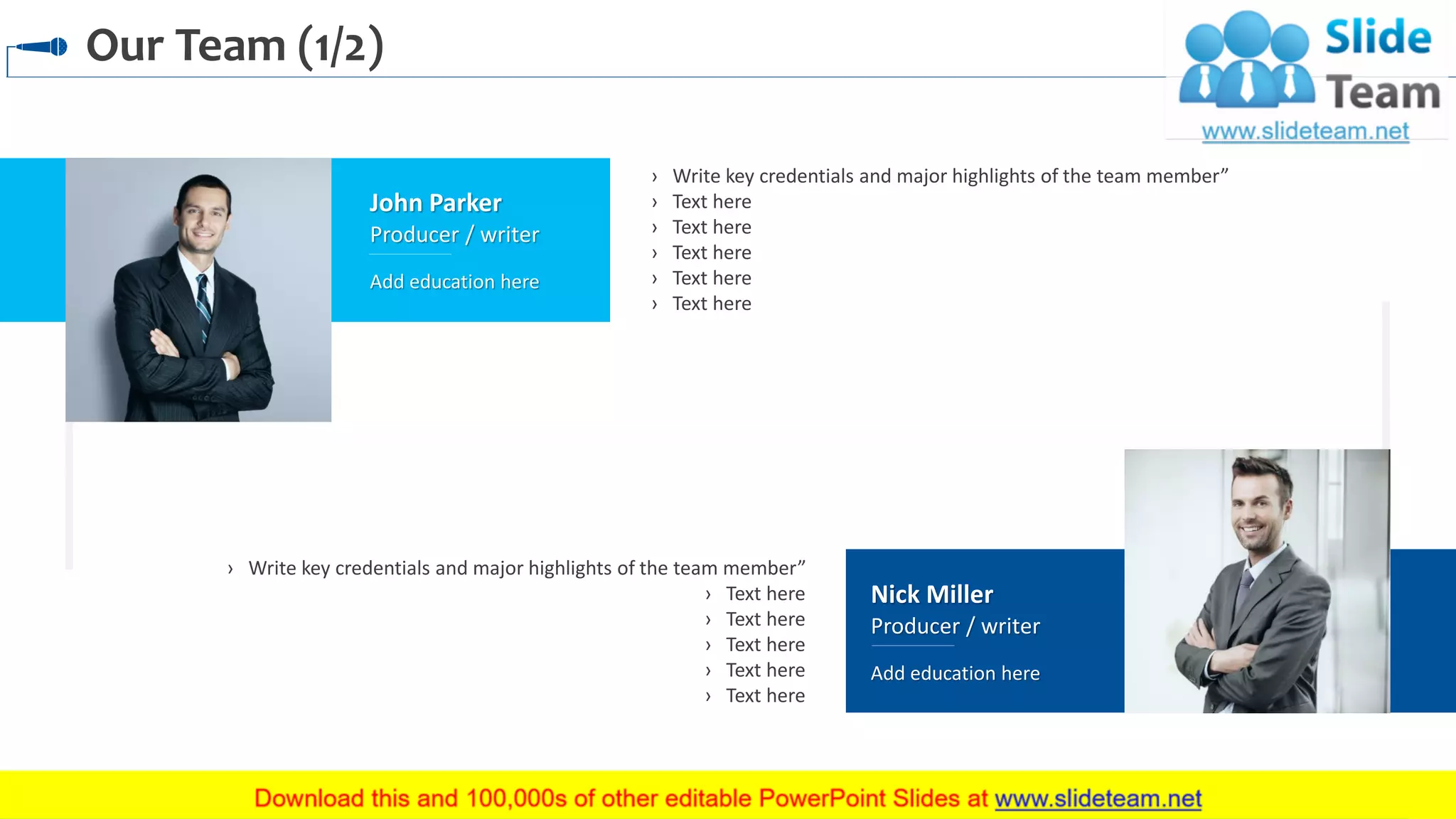 Speaker Proposal Template PowerPoint Presentation Slides | PPT