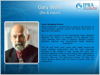 IPRA 2010 Speakers | PPT