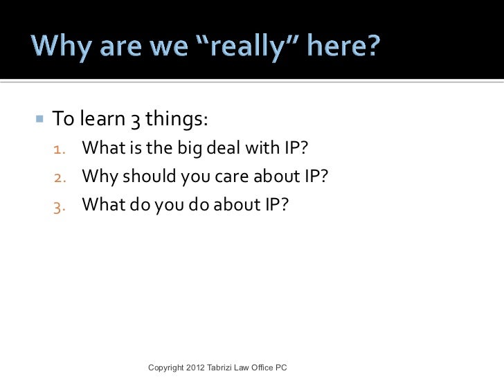 Intellectual Property for Technology Startups - Entrepreneurship 101