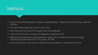 Indigenous research: a moonias perspective | PPT