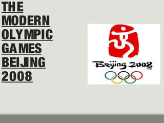 BEIJING 2008 | ODP