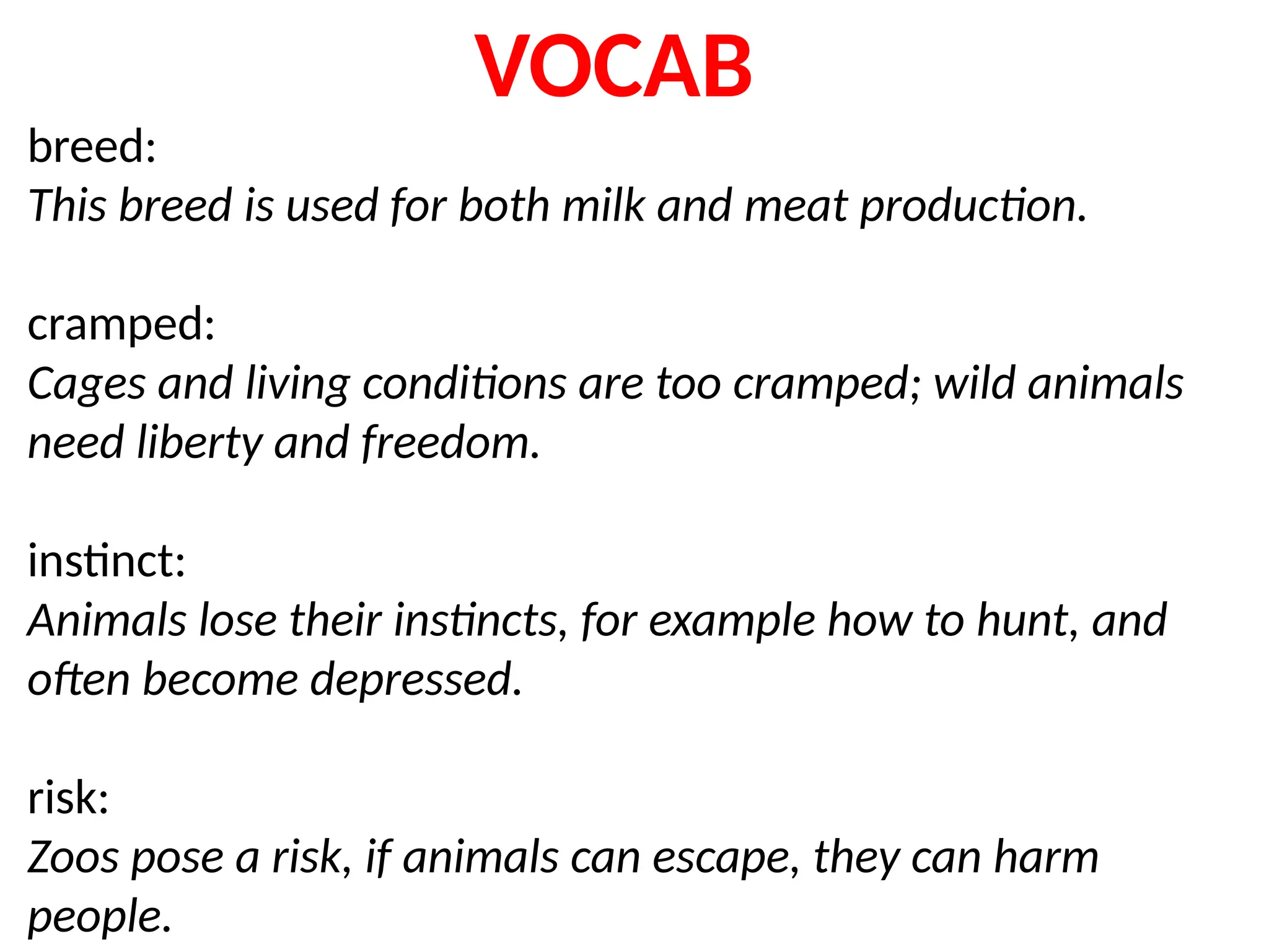 SPEAKING - ANIMALS.pptx for IELTS candidates | PPTX