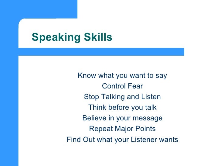 Speaking Skills 2 speaking-skills-2