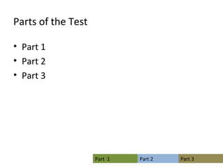 Speaking Test | PPT