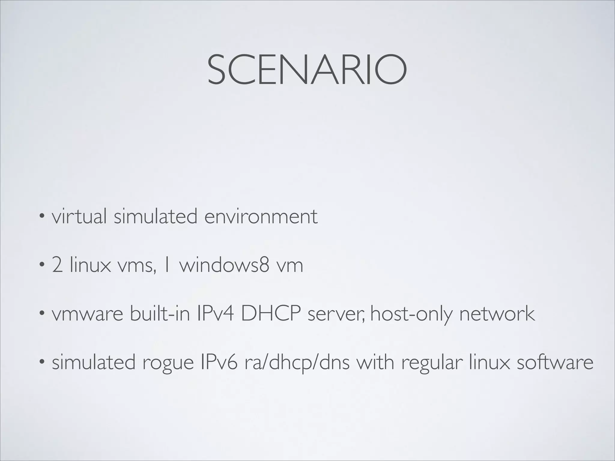 Dual Stack Ipv4 Ipv6 Security Issues A Simple Proof Of Concept Ppt