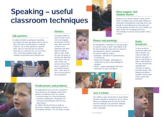 Speaking and listening leaflets | PDF
