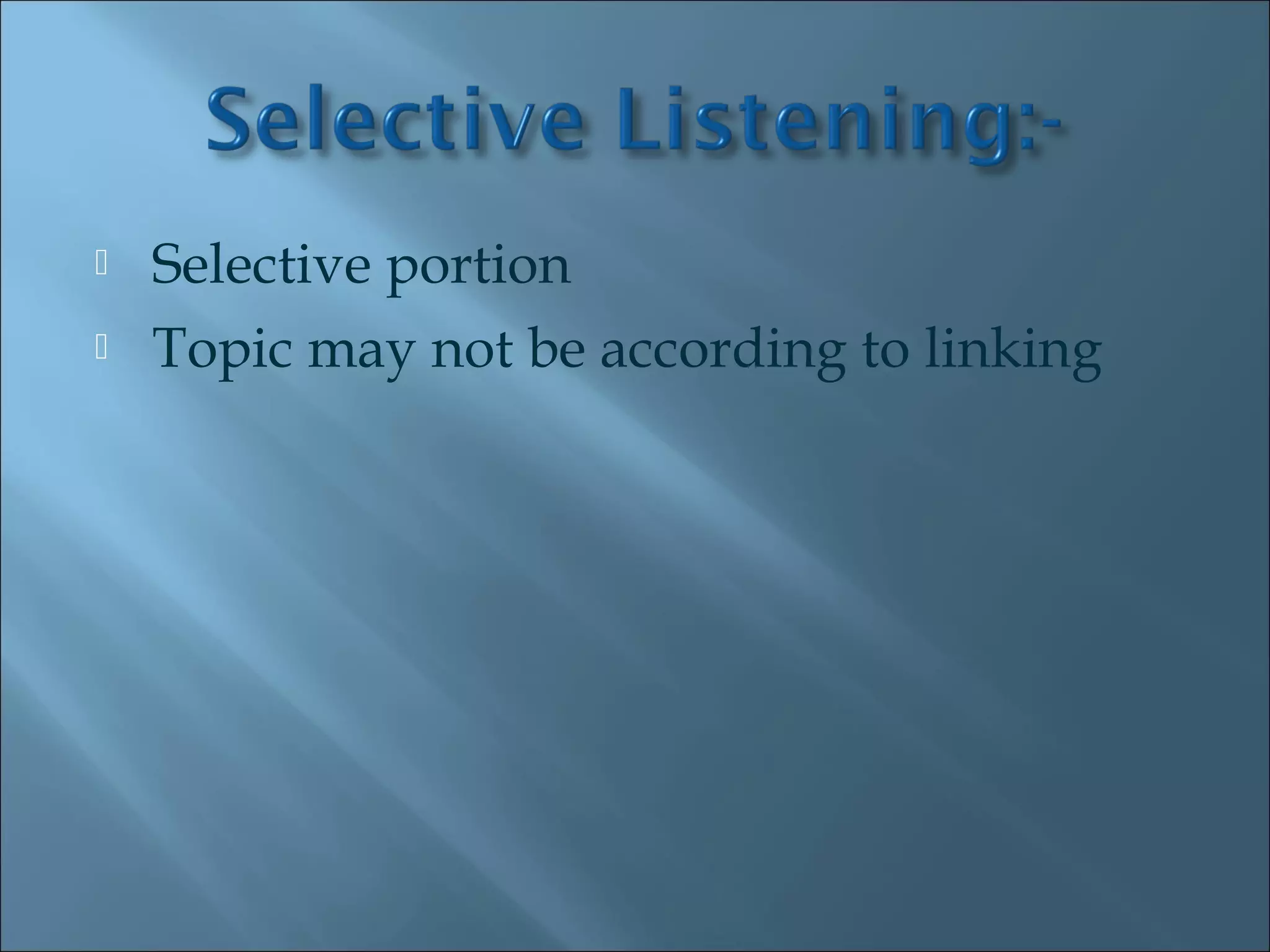 Speaking and listening skills | PPT
