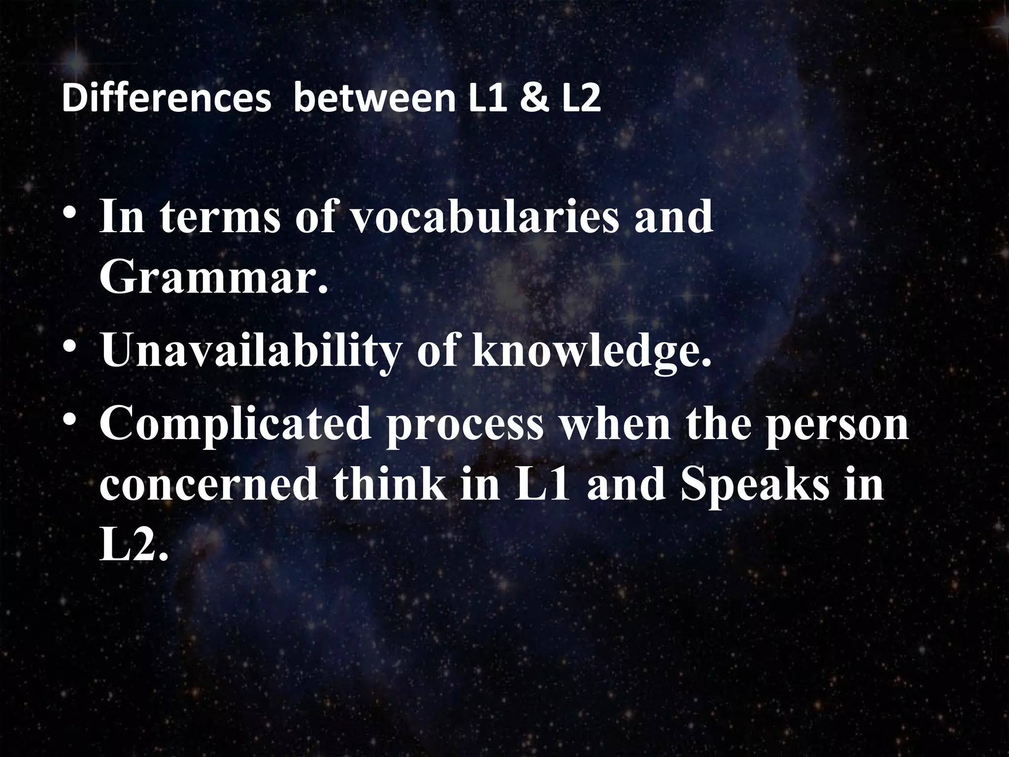 Speaking another language | PPT