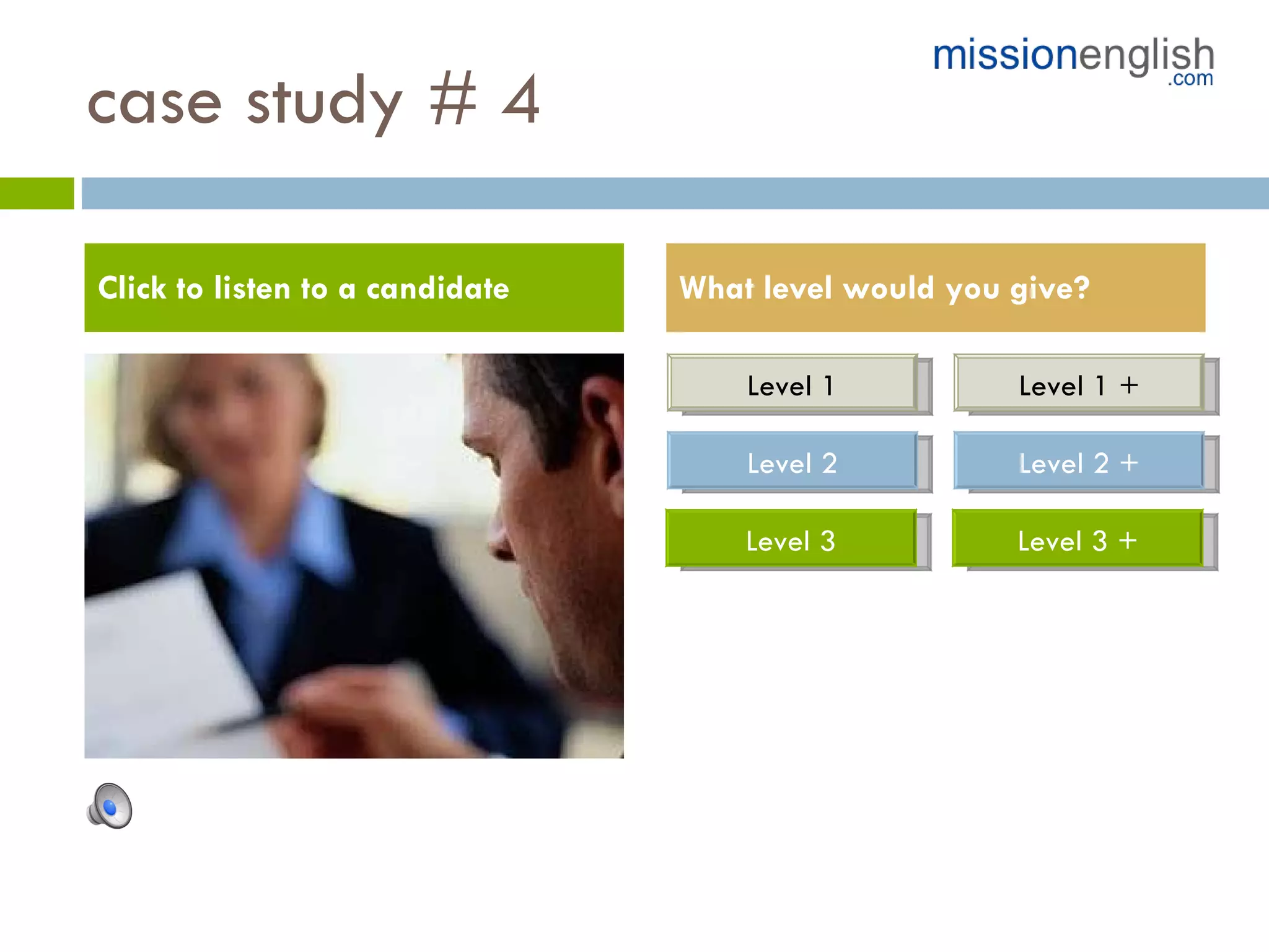 Speaking assessment for STANAG 6001 | PPT