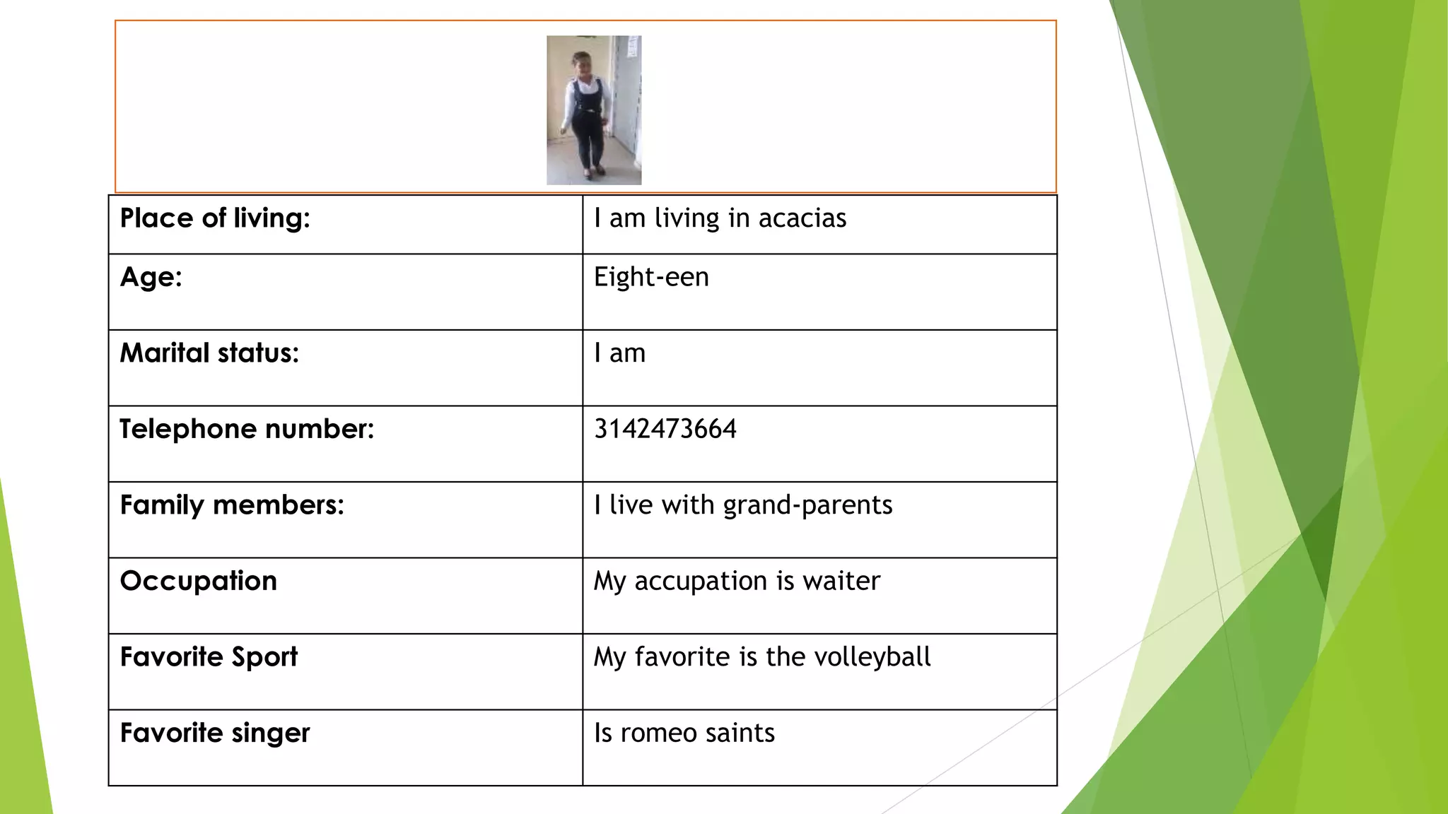 Speaking assignment lina maria bermudez | PPTX