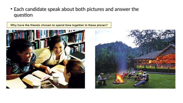 ppt speaking practice nivel B2 y B1 para estudiantes | PPT