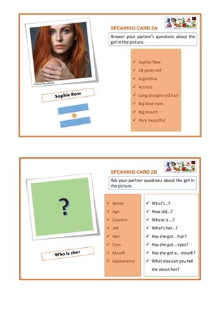 Speaking cards.english lessons fun_learningpdf | PDF