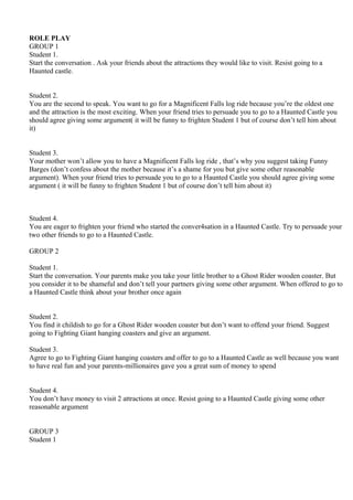 Speaking class2 | PDF