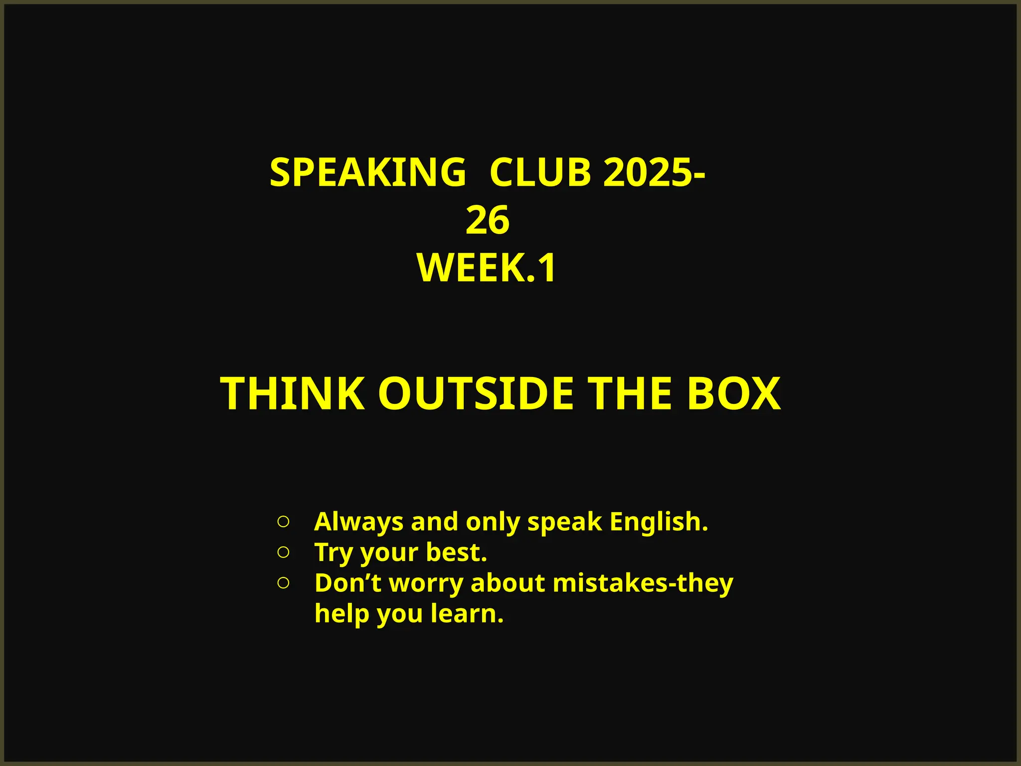 Speaking Club for B1 students 2025-26 week.1 and week.2 .pptx