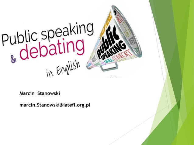 Speaking & debating | PPT