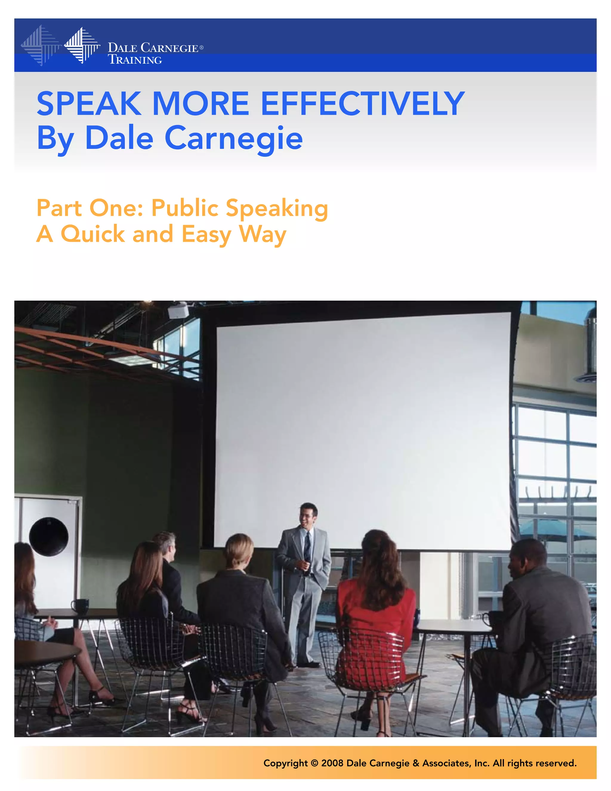 Speaking effectively | PDF