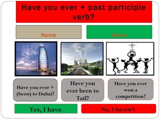 Speaking esl have - has | PPT