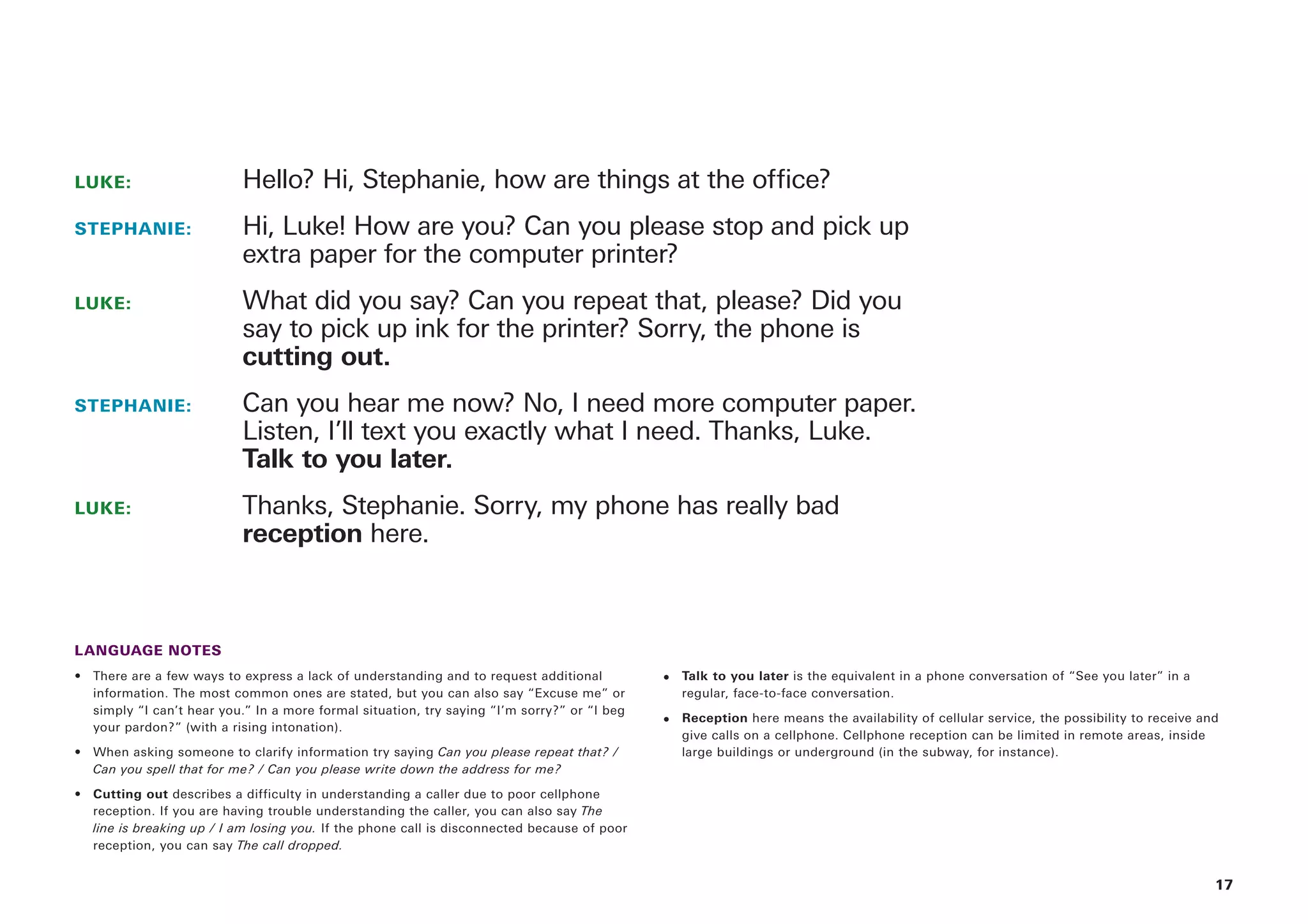 Speaking everyday conversations | PDF