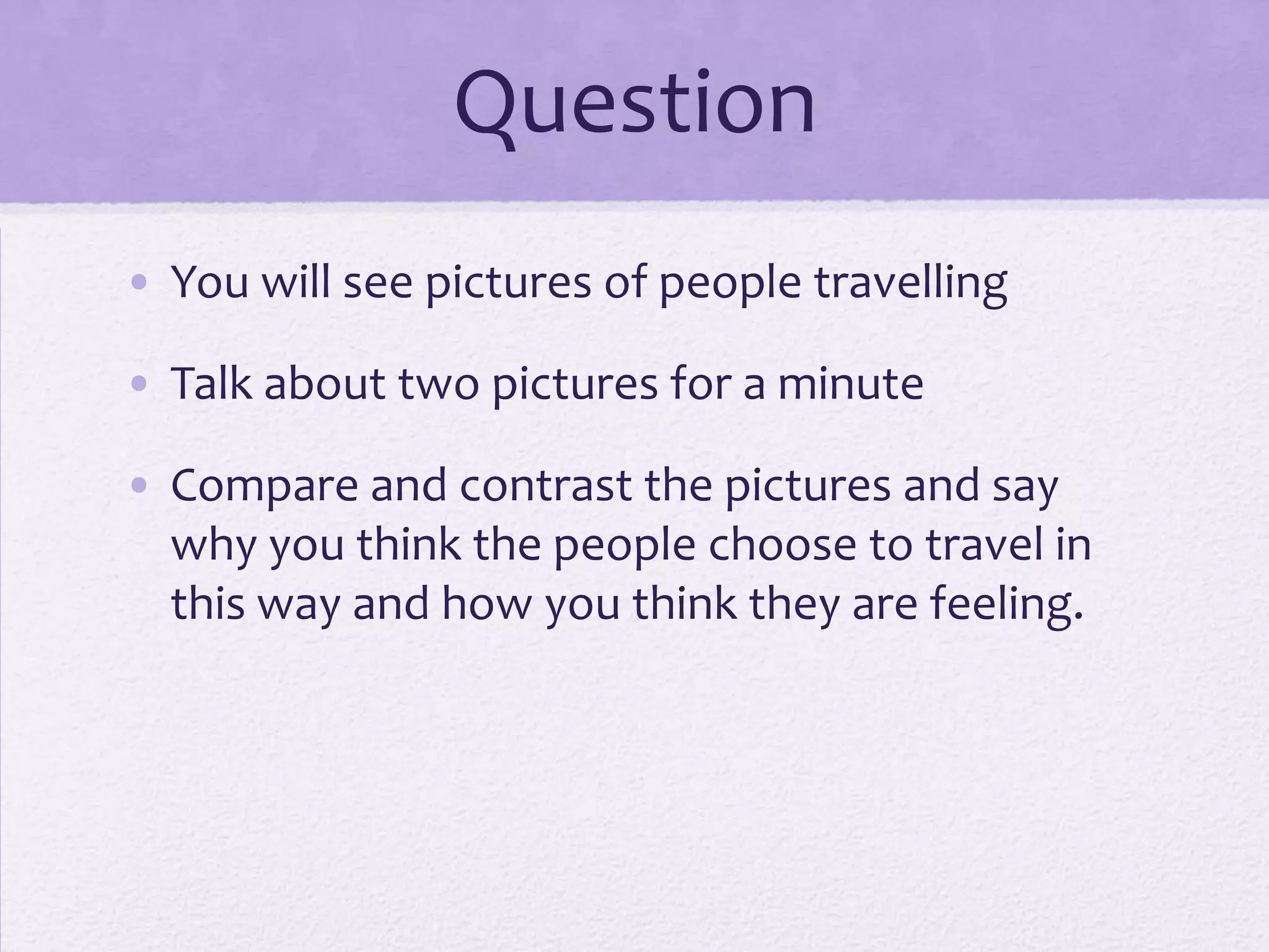 Speaking practice FCE part 2 | PPTX