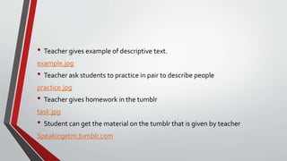 Speaking for storyboard (anisa, inesy, respati) | PPTX