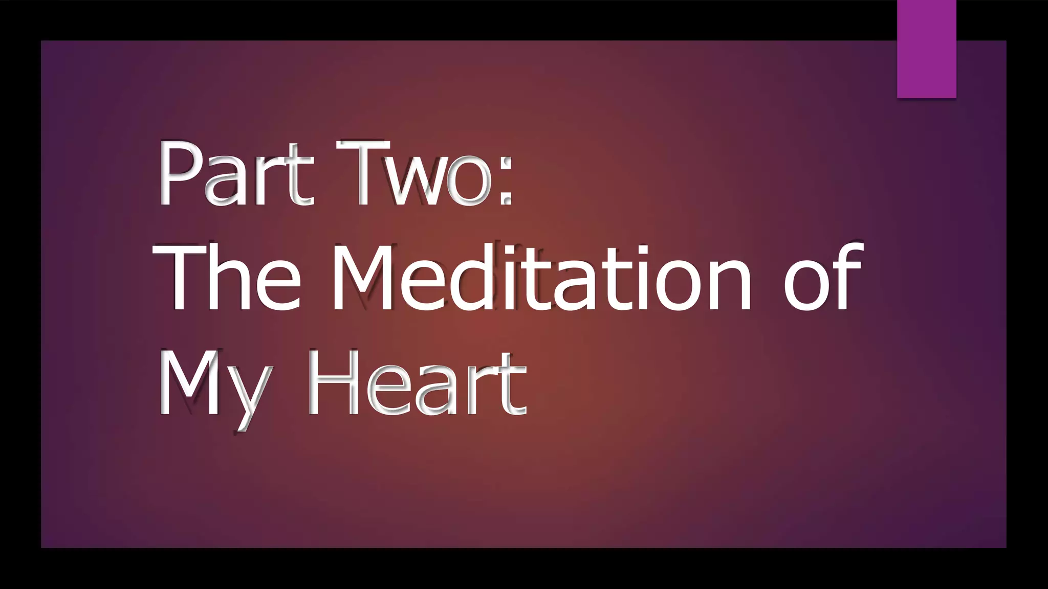 Speaking from the heart | PPTX