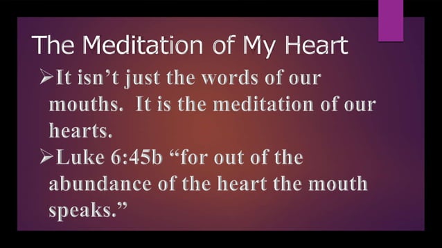 Speaking from the heart | PPTX