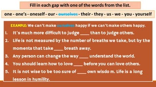 speaking en inglés para estudiantes del nivel B1 | PDF