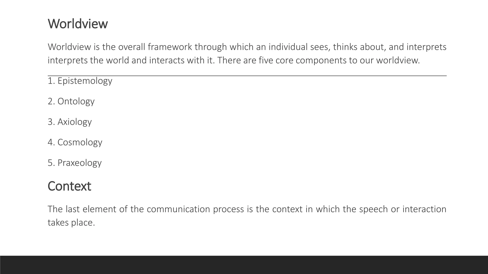 Speaking in professional context : Models of communication | PPTX