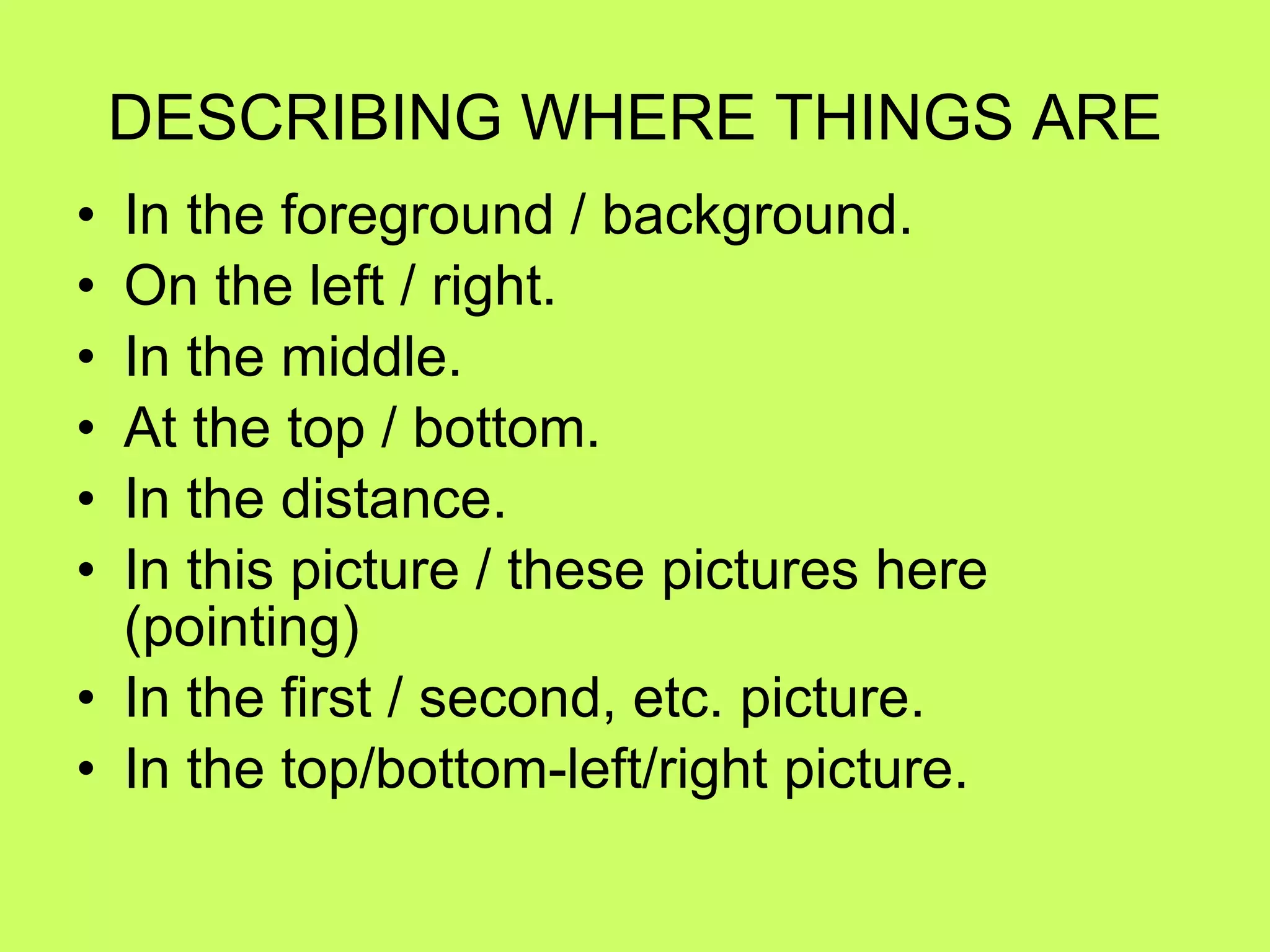 Speaking instructions | PPT