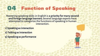 how to be a good speaker and aspect aspect that include | PPT