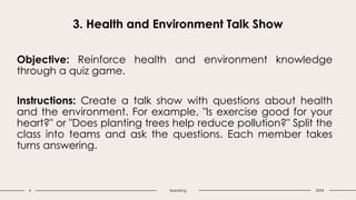 Speaking Practice for students - Topics. | PPTX