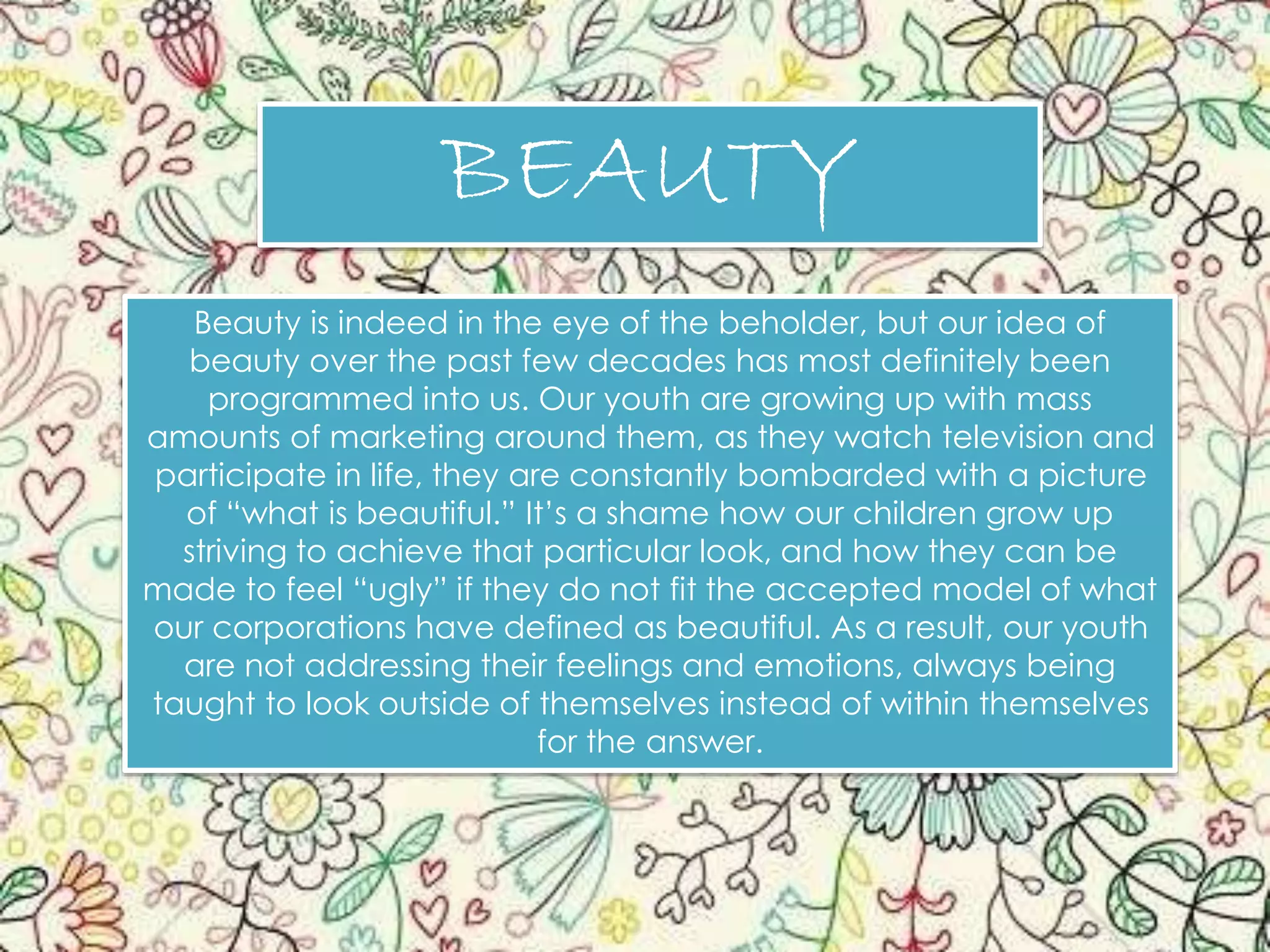 Evolution of Beauty Image | PPTX | Beauty | Style & Fashion