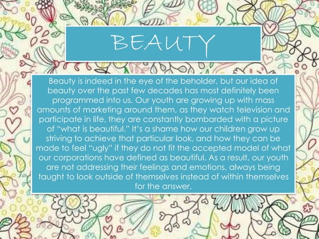 Evolution of Beauty Image | PPTX | Beauty | Style & Fashion