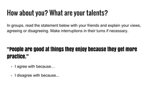 Speaking presentation (1) | PPT