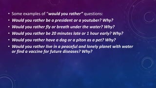 Speaking prompt | PPT