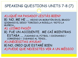 Speaking units7 8 2nd ESO | PPT
