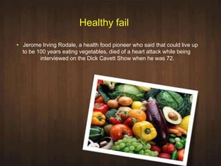 Stupidest deaths | PPTX