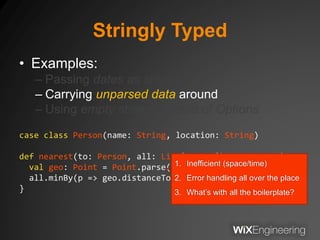 Speaking Scala: Refactoring for Fun and Profit (Workshop) | PPT