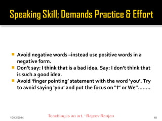 Speaking Skill | PPT